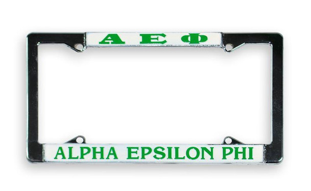 Alpha Epsilon Phi License Plate Frame - Greek Gear