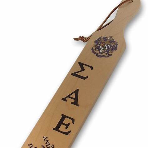 Fraternity Paddles: Why Give Them? A Symbol of Brotherhood, Tradition ...