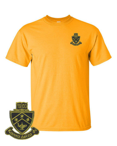 DISCOUNT-Kappa Delta Phi Crest - Shield Emblem Shirt - Greek Gear