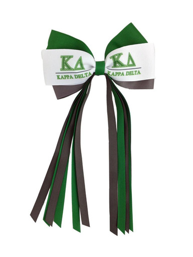 Kappa Delta Streamer Bow - Greek Gear