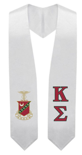Kappa Sigma Super Crest - Shield Graduation Stole