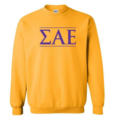 Sigma Alpha Epsilon Logo Crewneck Sweatshirt - Greek Gear