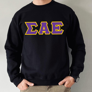 Sigma Alpha Epsilon Custom Twill Crewneck Sweatshirt - Greek Gear
