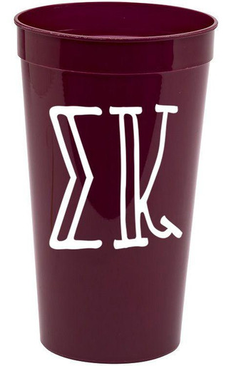 Sigma Kappa Carson Stadium 22 oz. Cup - Greek Gear