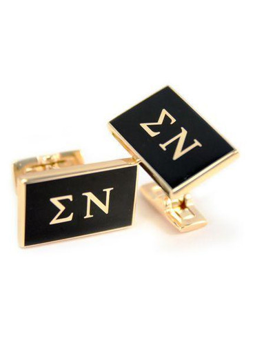 Sigma Nu Flag Cufflinks - Greek Gear