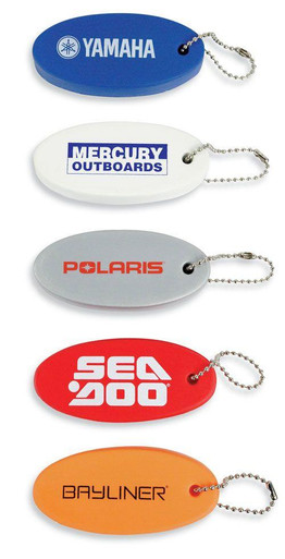 Custom Printed SURE FLOAT KEY CHAIN - Greek Gear