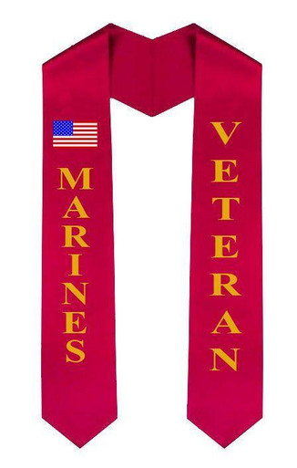 Marine Graduation Sash Stole - Greek Gear