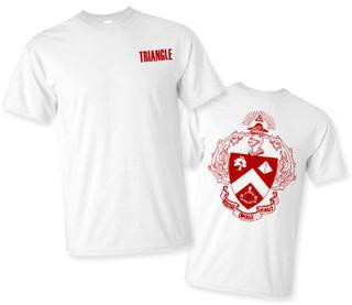 Triangle World Famous Crest Tee - Greek Gear