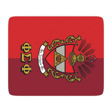 Phi Sigma Phi Two Tone Sherpa Blanket - Greek Gear