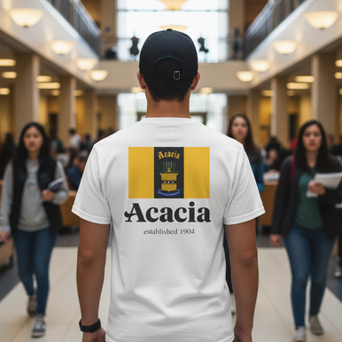 Acacia Flag T-shirts - Greek Gear