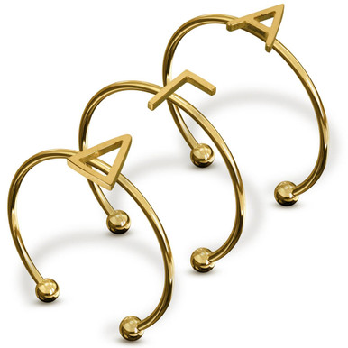 Alpha Gamma Delta Stacking Rings - Greek Gear