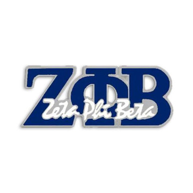Zeta Phi Beta Script Pin – Elegant Sorority Accessory for Everyday Pride