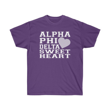 Alpha Phi Delta Sweetheart Tee - Greek Gear