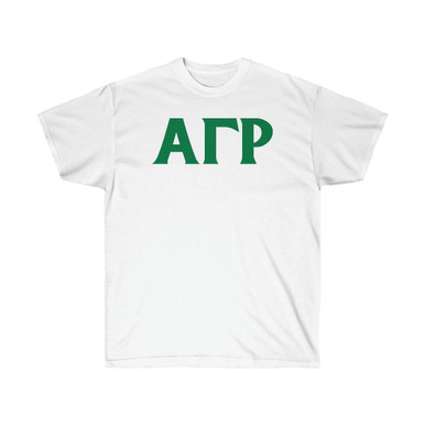 Alpha Gamma Rho Letter T-Shirt - Greek Gear
