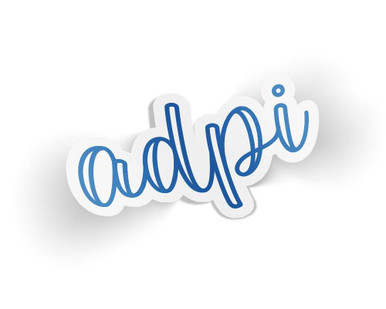 ADPi Alpha Delta Pi Zem Sticker - Greek Gear