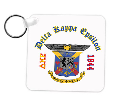 Delta Kappa Epsilon Crest Key Chain - Greek Gear