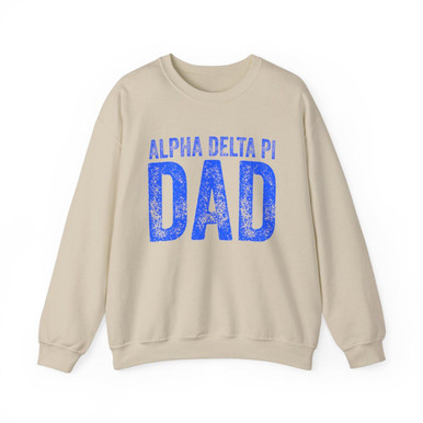 Alpha Delta Pi Dad Crewneck Sweatshirts - Greek Gear
