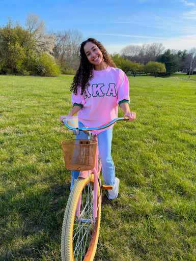 Alpha Kappa Alpha Classic Lettered Jersey - Greek Gear