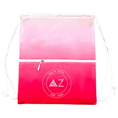 Delta Zeta Drawstring Cinch Bag - Greek Gear