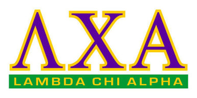 Lambda Chi Alpha Letters Classic Sticker - Greek Gear