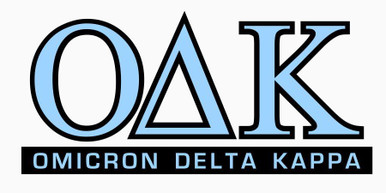 Omicron Delta Kappa Letters Classic Sticker - Greek Gear