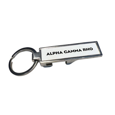 Alpha Gamma Rho Bottle Opener Key Chain - Greek Gear