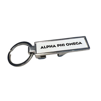 Alpha Phi Omega Bottle Opener Key Chain - Greek Gear