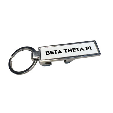 Beta Theta Pi Bottle Opener Key Chain - Greek Gear
