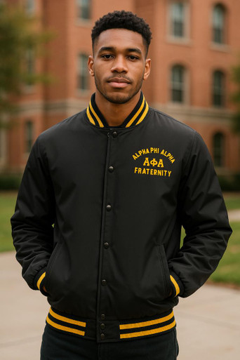 Alpha Phi Alpha Old School Coach's Jacket - Greek Gear