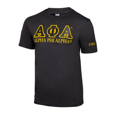 Alpha Phi Alpha T-Shirt - Alpha "Crown & Creed" Luxury Tee - Greek Gear