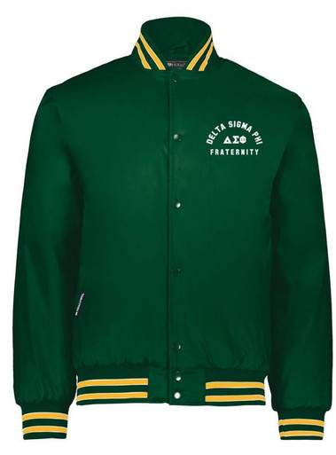 Delta Sigma Phi Old School Coach's Jacket - Greek Gear