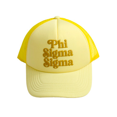 Phi Sigma Sigma New Trucker Caps - Greek Gear