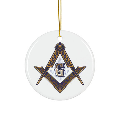 Masonic Son Of Light Ceramic Ornaments - Greek Gear
