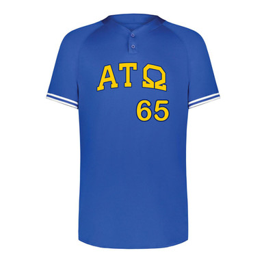 Alpha Tau Omega Cutter Henley Jersey - Greek Gear