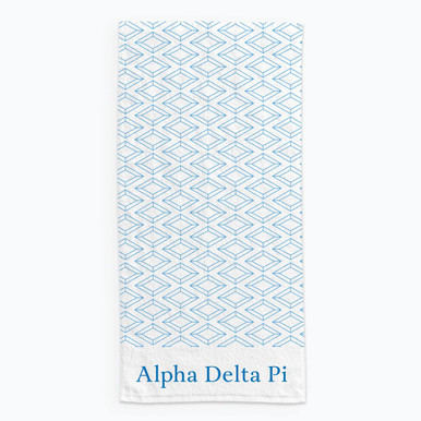 Alpha Delta Pi New Beach Towel - Greek Gear