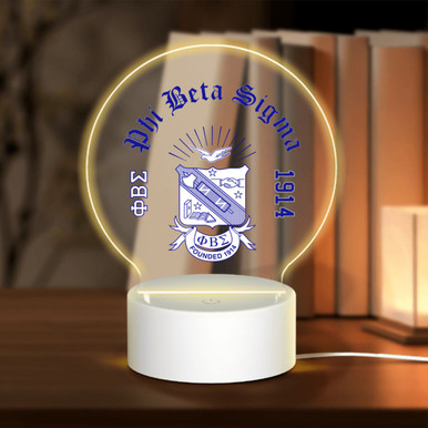 Phi Beta Sigma Acrylic Night Light