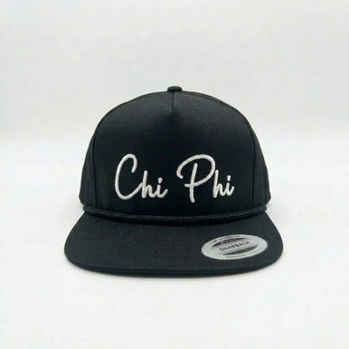 Chi Phi Rope Golf Hat | Classic Snapback Cap