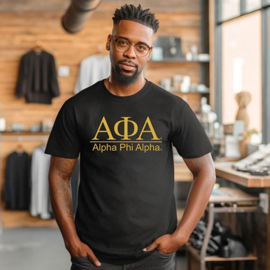 Alpha Phi Alpha Bar T-shirts - Greek Gear