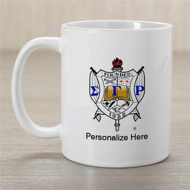 Sigma Gamma Rho Coffee Mug - Personalized! - Greek Gear