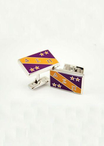 Delta Sigma Pi Flag Cufflinks - Greek Gear