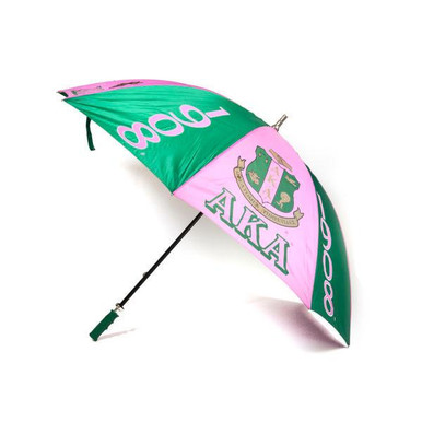 Alpha Kappa Alpha Umbrella - AKA 30" Jumbo Umbrella - Greek Gear