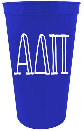 Alpha Delta Pi Carson Stadium 22 oz. Cup - Greek Gear