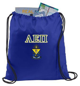Alpha Epsilon Pi Crest - Shield Cinch Sack - Greek Gear