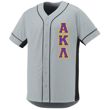 Alpha Kappa Lambda Lettered Baseball Jersey - Greek Gear