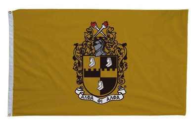 Alpha Phi Alpha Huge Flag – 3x5 Fraternity Banner with Crest