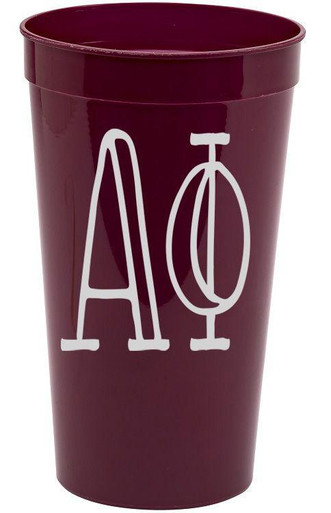Alpha Phi Carson Stadium 22 oz. Cup - Greek Gear