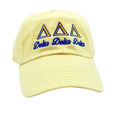 Delta Delta Delta Script Cap - Greek Gear