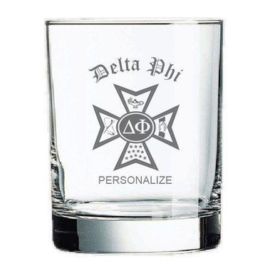 Delta Phi Old Style Glass - Greek Gear