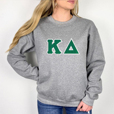Kappa Delta Lettered Crewneck - Greek Gear