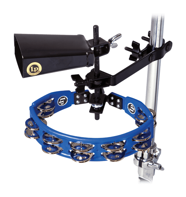 LP Cyclops Tambourine and Cowbell With Mount Pack (LP160NY-K) - X8 Drums